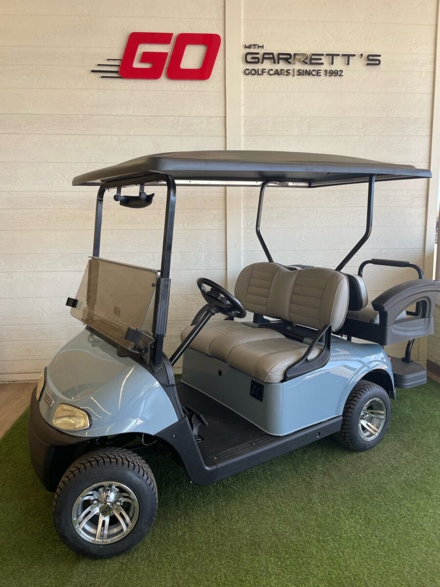 #009 EZGO RXV OCEAN GREY 48V - Go With Garrett's Golf Cars