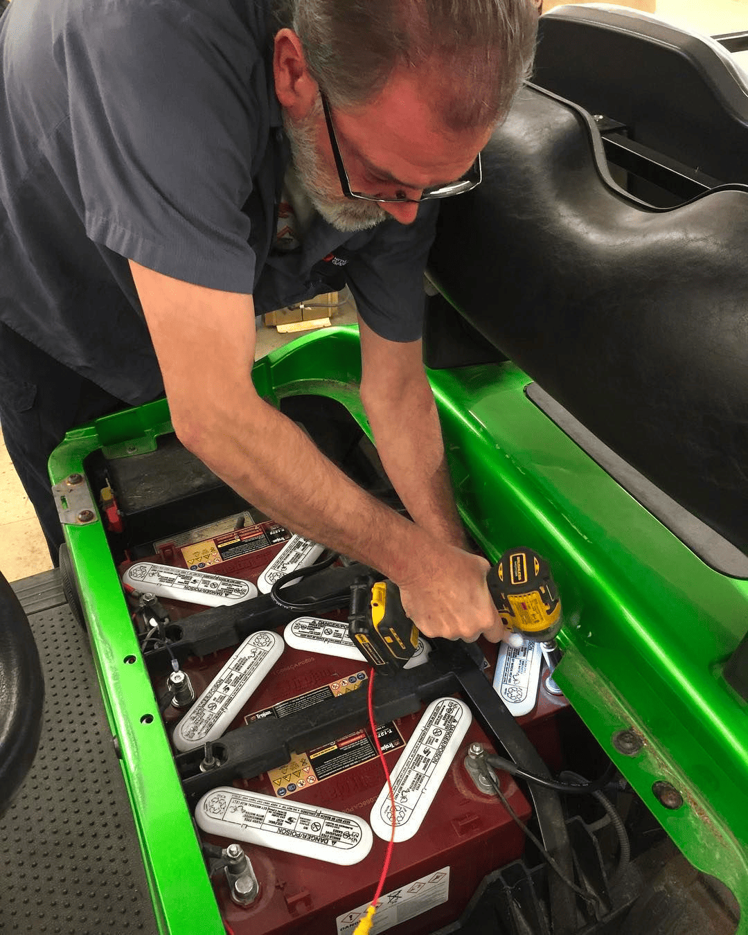 The Complete Guide to Golf Cart Batteries - Go With Garrett's Golf Cars